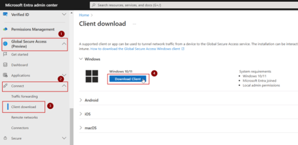 Enhancing Remote Work Security with Global Secure Access